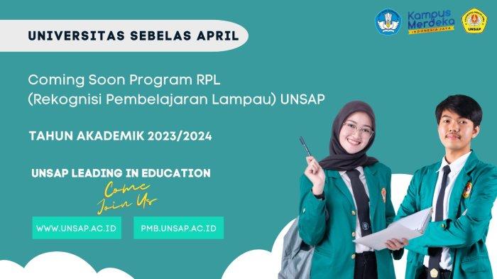 Coming Soon Program RPL, Rekognisi Pembelajaran Lampau di UNSAP ...