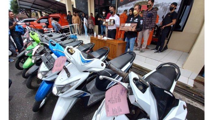 Pemetik dan Penadah Motor Curian di Tasik Ternyata Bertetangga - Tribunpriangan.com