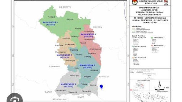 HASIL Real Count Daftar Caleg yang Berpeluang Lolos DPRD Kabupaten Majalengka dari Dapil I ...