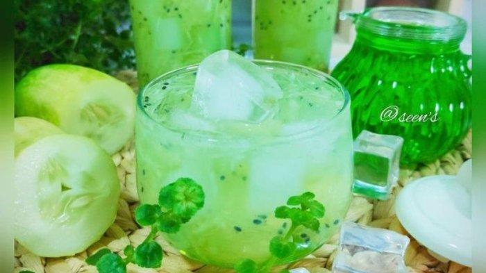 RESEP Es Timun Serut Nata De Coco, Referensi Menu Takjil Berbuka Puasa ...