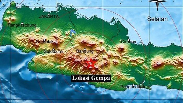 GEMPA Terkini di Jawa Barat Kembali Guncang Garut Pusat Gempa di Darat Kedalaman 11 Km - Halaman ...