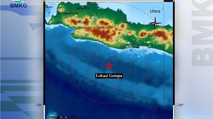 Gempa Bumi Guncang Pangandaran Dini Hari Tadi, Begini yang Dirasakan Oleh Warga - Tribunpriangan.com