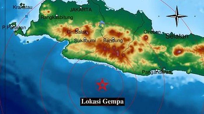 Baru Saja Gempa Terkini di Jawa Barat Magnitudo 2,7 Guncang Selatan Garut, BMKG Ungkap Pusat di ...