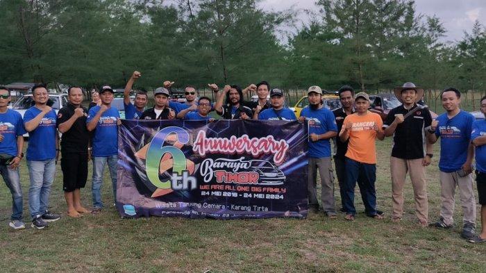 Baraya Timor Priangan Timur Gelar Anniversary di Pantai Cemara ...