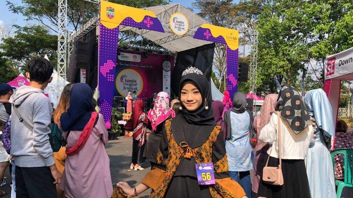 Hazura Azkadina, Peserta Fashion Show di Ciamis Creative Festival, Suka ...