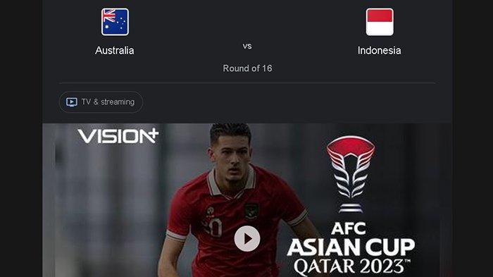 Head to Head Australia vs Indonesia di 16 Besar Piala Asia 2023, Skuad Garuda Pernah Menang ...