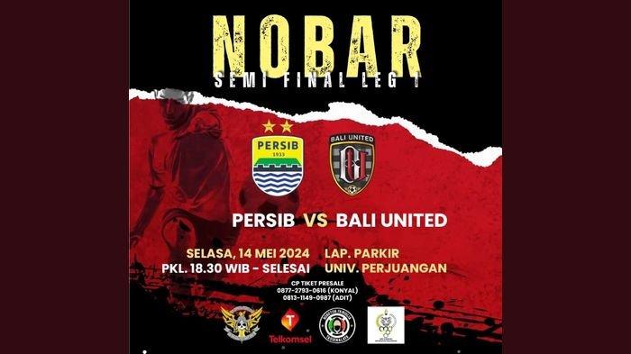 3 Tempat Nobar Persib vs Bali United di Bandung dan Satu Lokasi di ...