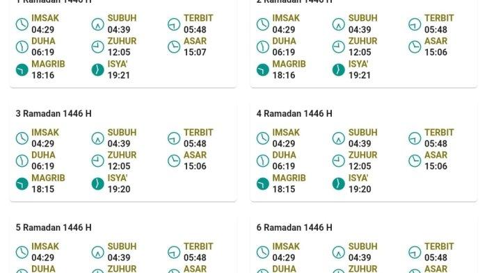 2 Ramadhan 1446 H/2025 : Jadwal Imsakiyah, Buka Puasa, dan Tarawih Kota Bandung - Tribunpriangan.com