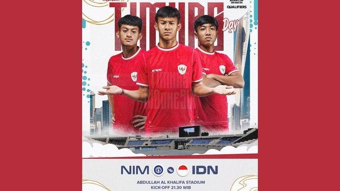 LINE UP Timnas Indonesia U17 vs Kepulauan Mariana Utara Segera Tayang di RCTI, Gholy Tetap Main ...