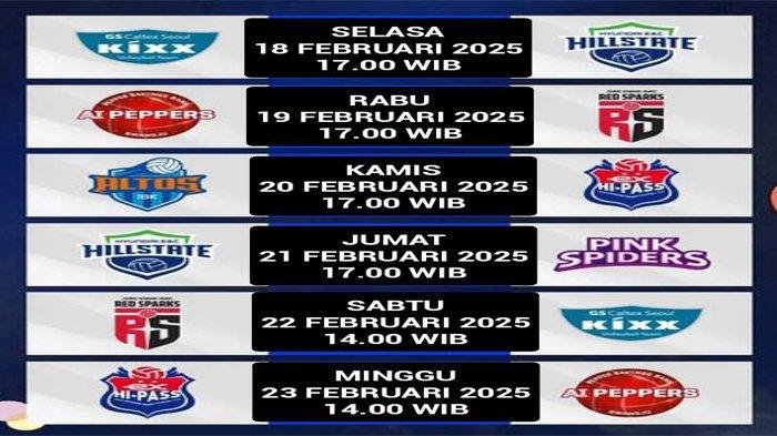 Jadwal Red Sparks di V-League Pekan Ini, Berpeluang Jadi Runner Up ...