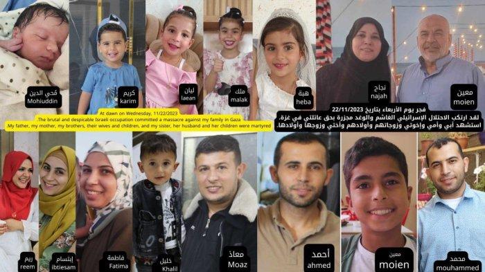 Jelang Gencatan Senjata, Israel Lanjutkan Pengeboman ke Gaza, Keluarga Besar Musthafa Ayyasy ...