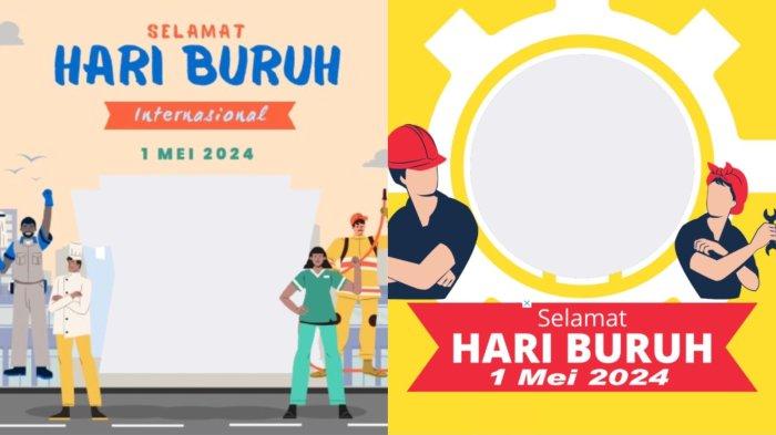 30 Twibbon Hari Buruh 2024 yang Unik dan Menarik Cocok Dibagikan di Media Sosial ...