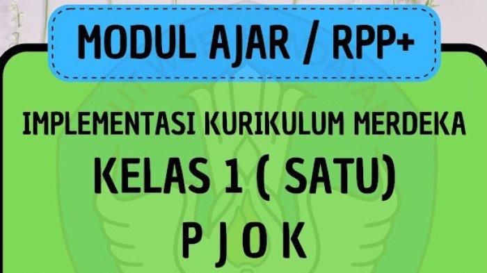 Link Download PDF Modul Ajar PJOK SD Kelas 1 Semester 2 Implementasi Kurikulum Merdeka ...