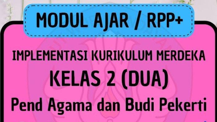 Link Download PDF Modul Ajar Implementasi Kurikulum Merdeka SD Kelas 2 Pendidikan Agama Semester ...