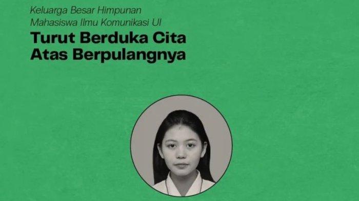 Sebelum Akhiri Hidup, Mahasiswi UI Sempat Unggah Permohonan Maaf untuk ...