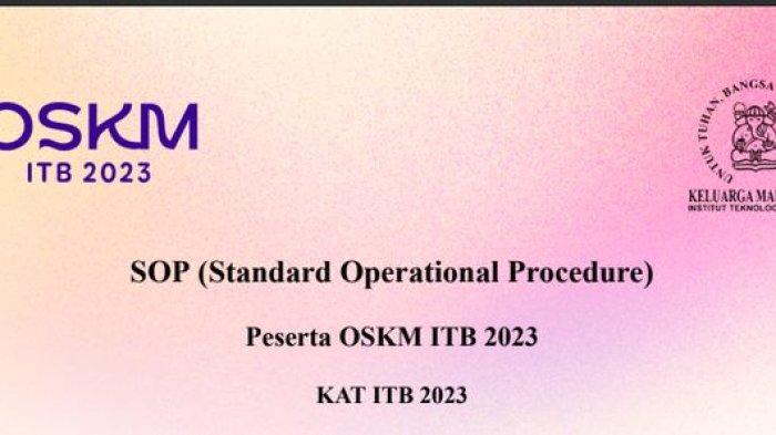 Heboh Isu LGBT di Acara OSKM ITB 2023, Gara-gara Kop Surat yang Memiliki Gradasi Warna ...