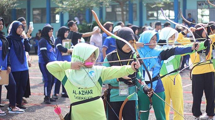 Puluhan Peserta Ikuti Festival Panahan Tradisional di SMAN 10 Mangkubumi, Juara Ikut Selekda ...