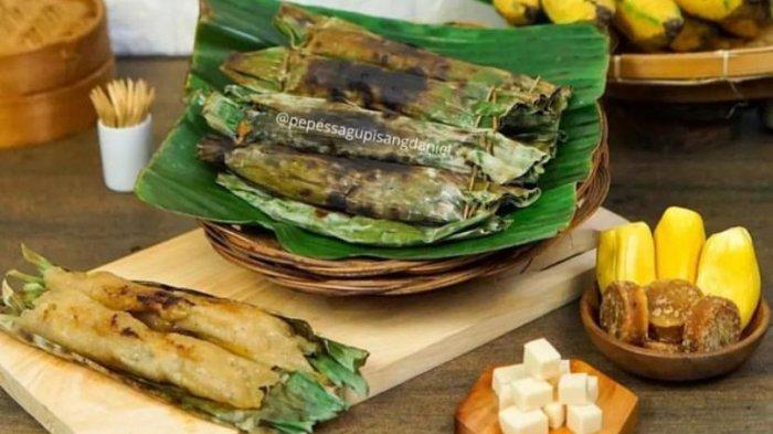Yuk Buat Camilan Lezat Khas Bogor Pepes Sagu Pisang yang Manis, Berikut Resepnya ...
