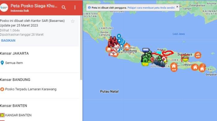 Segera Buka, Berikut Link Tautan Peta Kios Siaga Kantor SAR Lebaran ...