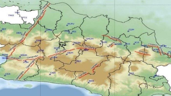 Mengenal Berbagai Sesar Aktif di Provinsi Jawa Barat dan Wilayah Jangkauan Bencananya ...
