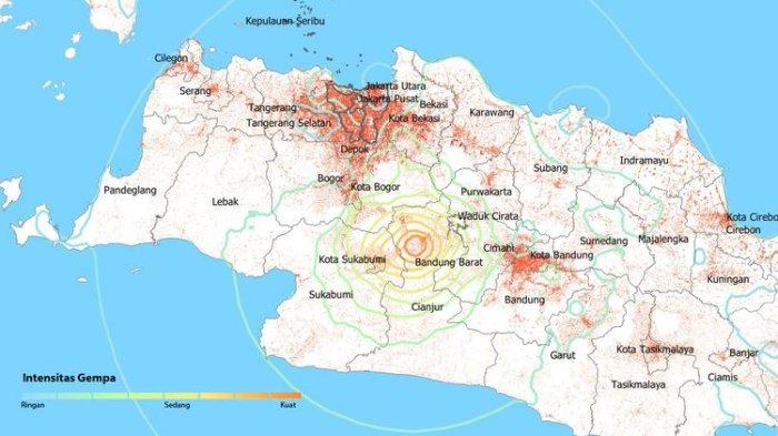 BMKG: Potensi Gempa Susulan di Cianjur Mengecil dalam Empat Hari - Tribunpriangan.com