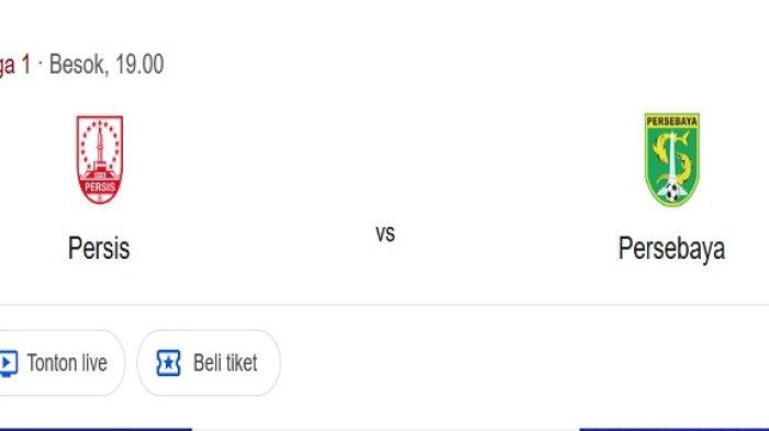LINE UP dan Prediksi Skor Persis Solo vs Persebaya Malam Ini, Lengkap Ada Link Live Streaming ...