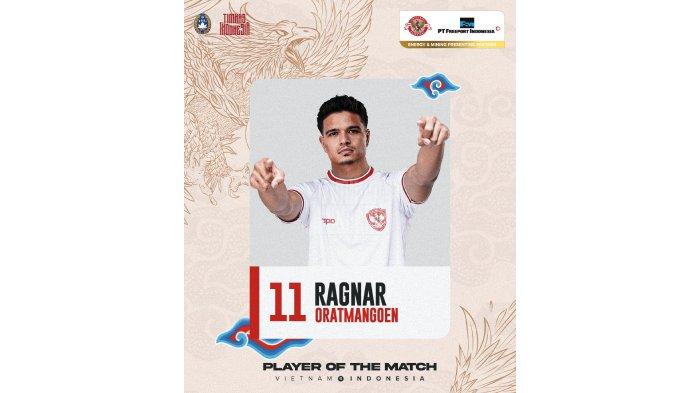 Kata-kata Ragnar Oratmangoen usai Cetak Gol ke Vietnam di Laga Debut Timnas Indonesia, Jadi MOTM ...