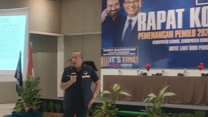 Partai Nasdem Targetkan Satu Kursi DPR RI dan DPRD Jabar dari Dapil Jabar 10, Saan: Semua ...