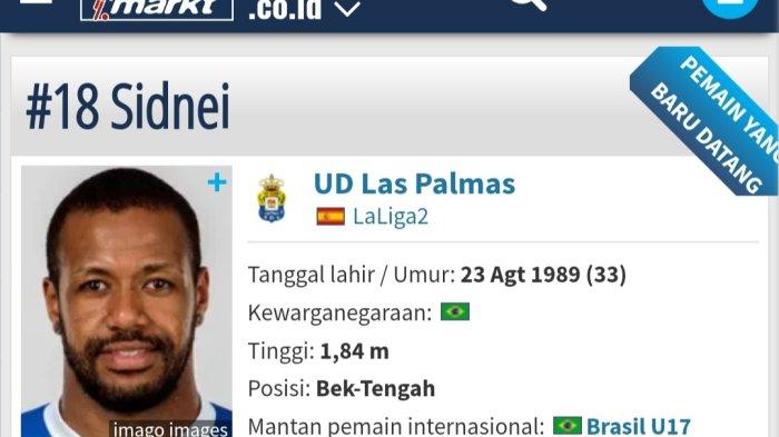Giliran Pemain Brasil Sidnei Junior Dikabarkan Bakal ke Persib Bandung, Igbonefo Tersingkir ...