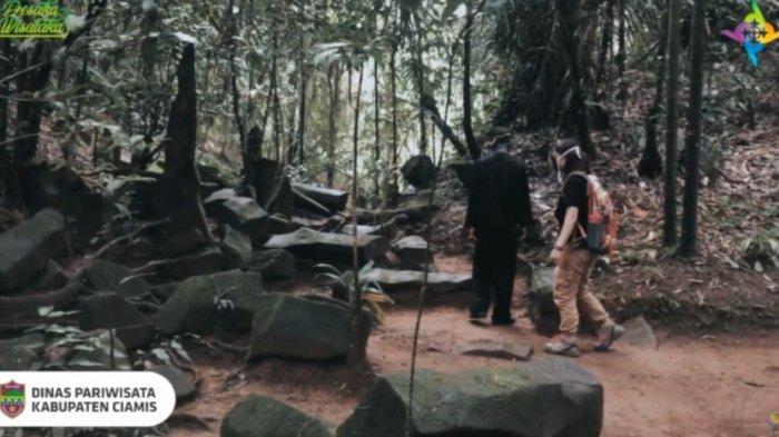 Situs Batu Panjang Ciamis, Rekomendasi Wisata Sejarah untuk Liburan Akhir Tahun - Tribunpriangan.com