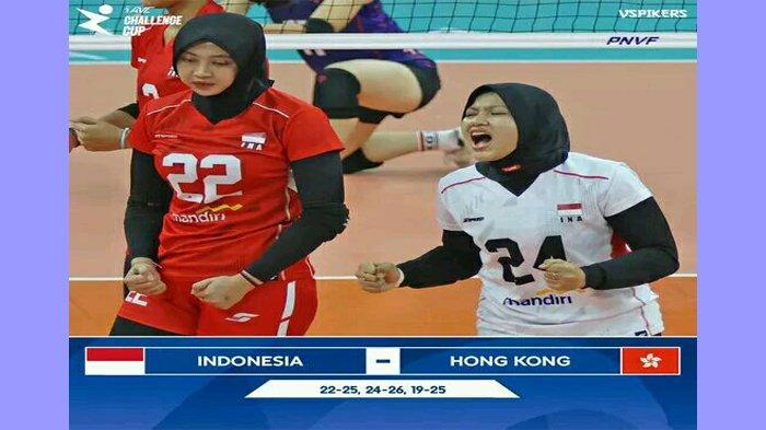 Tanpa Megawati Hangestri, Timnas Voli Putri Indonesia Takluk dari Hongkong di AVC Challenge Cup ...