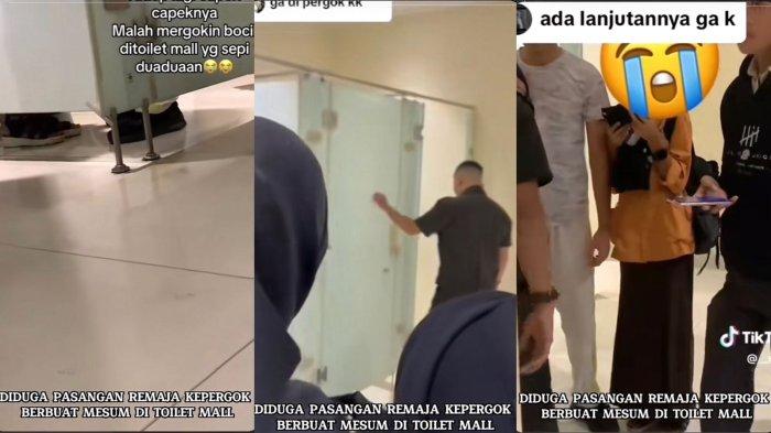 ASTAGHFIRULLAH, 2 Remaja Terekam Sedang Mesum di Toilet Mall, Warganet Langsung Semprot Begini ...