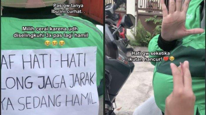 VIRAL, Ibu Hamil Jadi Driver Ojol Pasca Ceraikan Suami Karena ...
