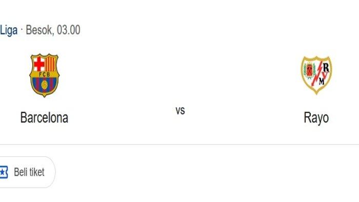 Prediksi Skor dan Susunan Pemain Barcelona VS Rayo Vallecano, Adu Tajam ...