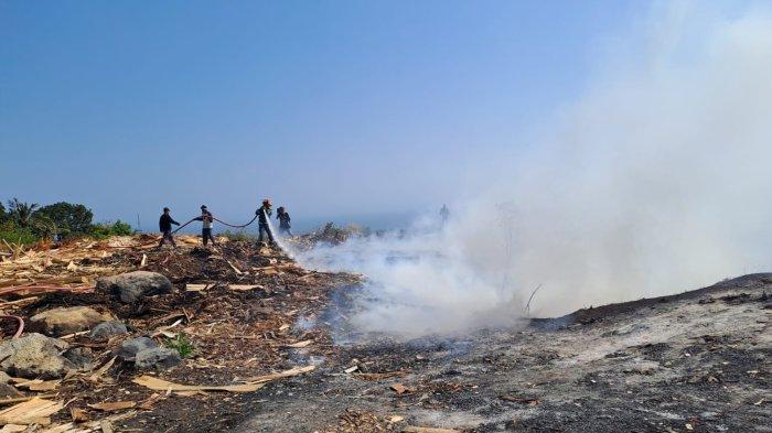 Kawasan Pabrik Triplek di Garut Tiba-tiba Terbakar, Api Diduga Berasal dari Benda Ini ...