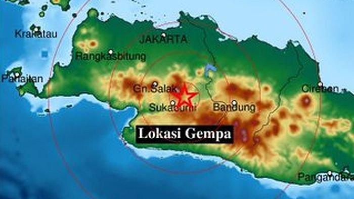 Dini Hari Tadi Gempa Terkini di Jawa Barat Mengguncang Cianjur, BMKG Tunjukkan Pusat Gempa di ...