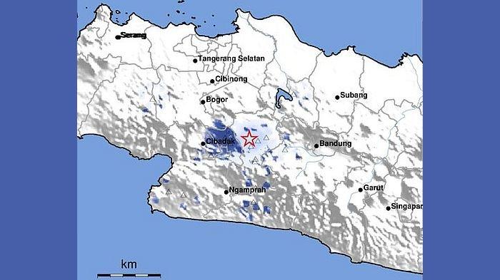 Gempa Terkini di Jawa Barat Semalam, Guncang Bandung, Cianjur dan Purwakarta, Ini Kata BMKG ...