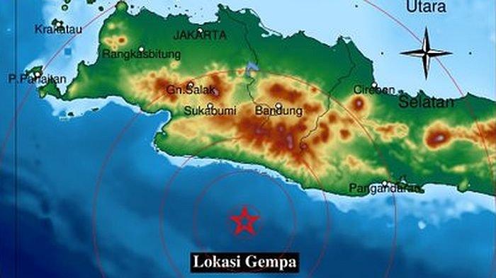 Baru Saja! Gempa Terkini di Jawa Barat Mengguncang Garut dengan Pusat Gempa di Laut, Ini Kata ...