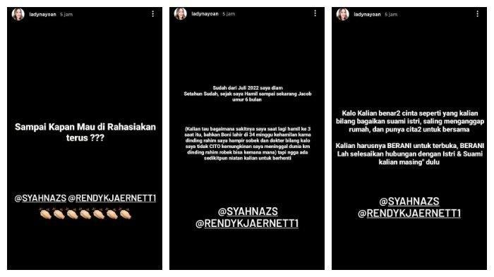 Syahnaz Sempat Minta Maaf ke Lady, usai Dugaan Perselingkuhan dengan Rendy Kjaernett Terbongkar ...