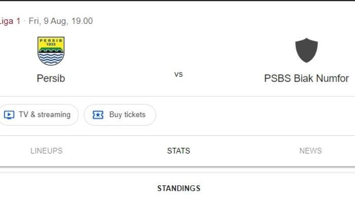 Jadwal Persib Bandung VS PSBS Biak, Supporter Tamu Dilarang Hadir ...