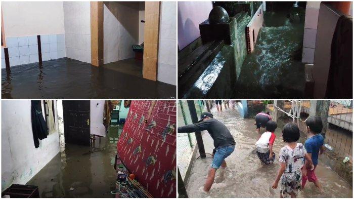 10 Rumah dan Satu Masjid di Kampung Pajagan Tasikmalaya Terendam Banjir, Ketinggian Air Capai 40 ...