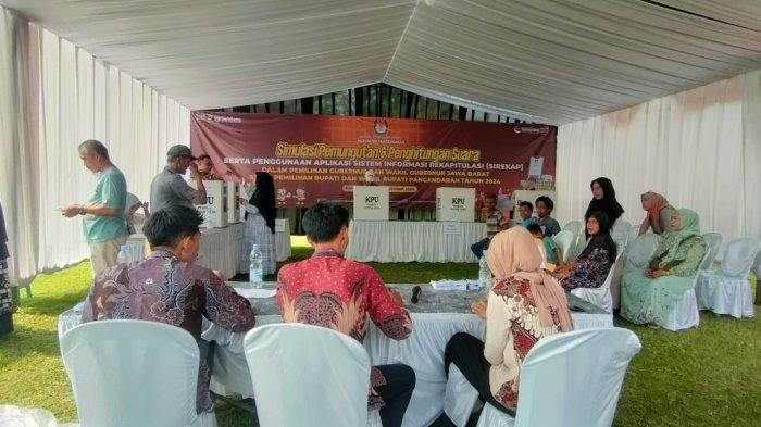 Gelar Simulasi Pemungutan-Penghitungan Suara Pilkada 2024, KPU Pangandaran: Meminimalisir ...