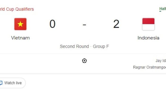 Timnas Indonesia Unggul 2-0 Atas Vietnam, Gol Cepat Jay Idzes dan Aksi Individu Oratmangoen ...