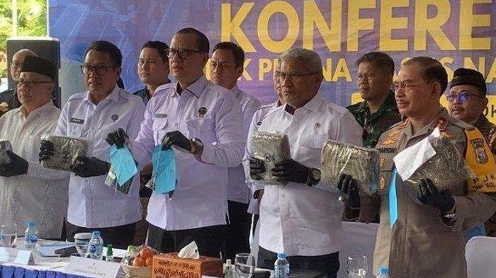 BNN Gagalkan Penyelundupan 624 Kg Ganja dari Gayo Lues ke Sumbar, 7 Tersangka Ditangkap - Prohaba.co
