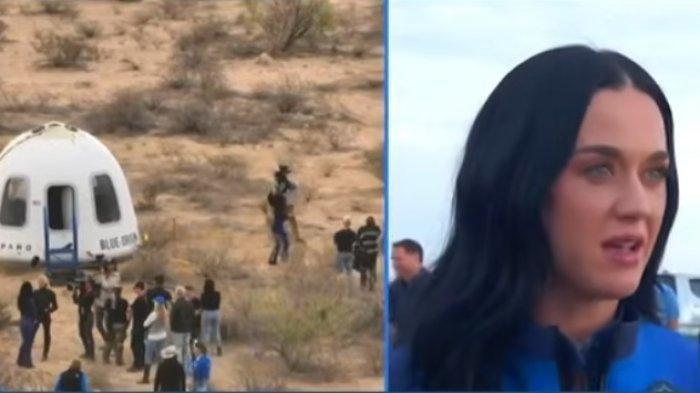 Katy Perry Tur Luar Angkasa Hanya dalam Durasi 11 Menit - Prohaba.co