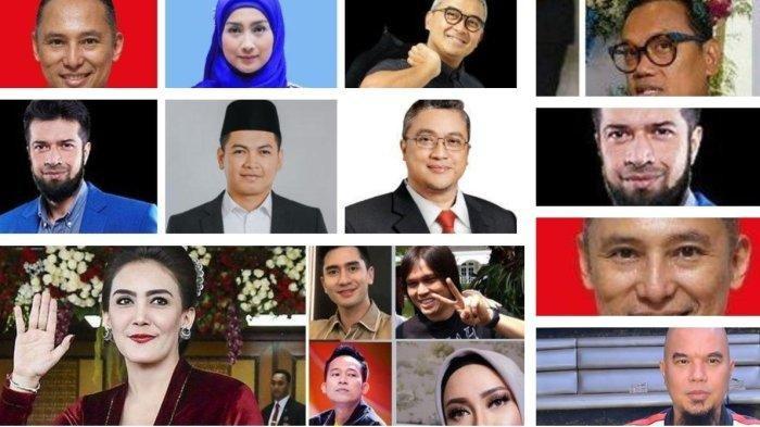 23 Artis akan Dilantik Jadi Anggota DPR RI, Berikut Namanya, Parpol, dan Jumlah Suara saat Pileg ...