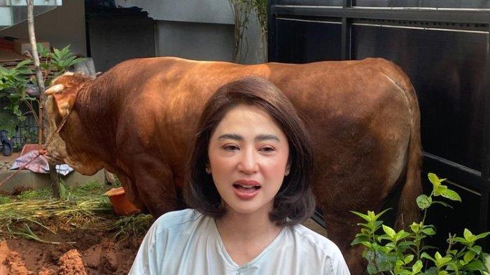 Dewi Perssik Berkurban 3 Sapi, Satu Diantaranya Berat 1 Ton - Prohaba.co