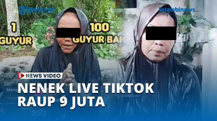 Edan, Seorang Nenek Raup Uang 9 Juta Live di Tiktok - Prohaba.co