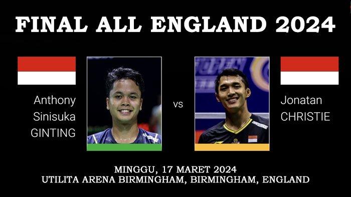 Hasil All England 2024 - Ginting dan Jojo ke Final, Fajar/Rian Berpeluang Pertahankan Gelar ...