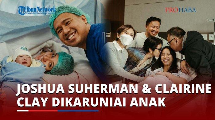 VIDEO Joshua Suherman dan Clairine Clay Dikaruniai Anak Pertama ...